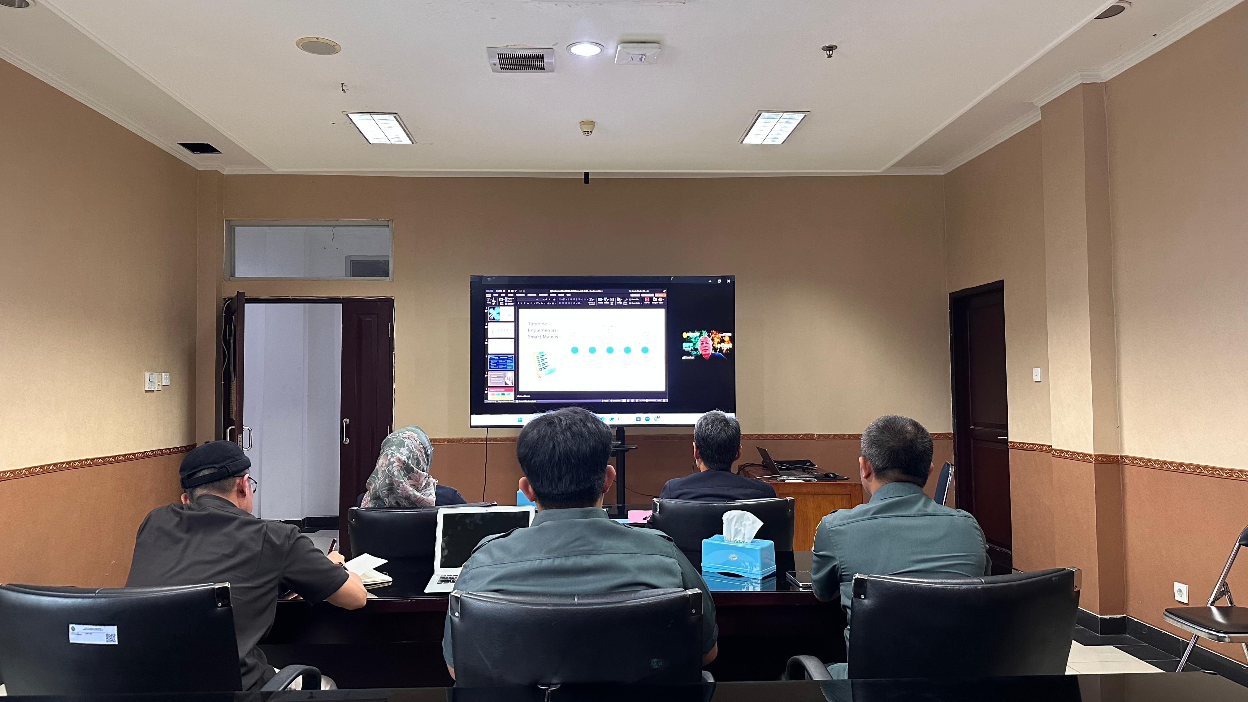 Sosialisasi Pembaruan Aplikasi SIPP Tingkat Pertama versi 6.0.1 - PTTUN JAKARTA